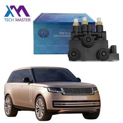 Front Air Suspension Solenoid Valve Block LR070245 LR037081 For Land ...