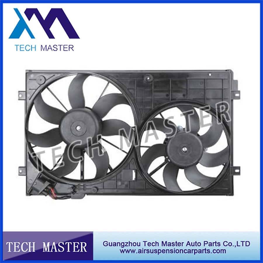 OEM 1TD121203A Car Electric Cooling Fan Dual Fan For VW DC 12V 1 Year ...
