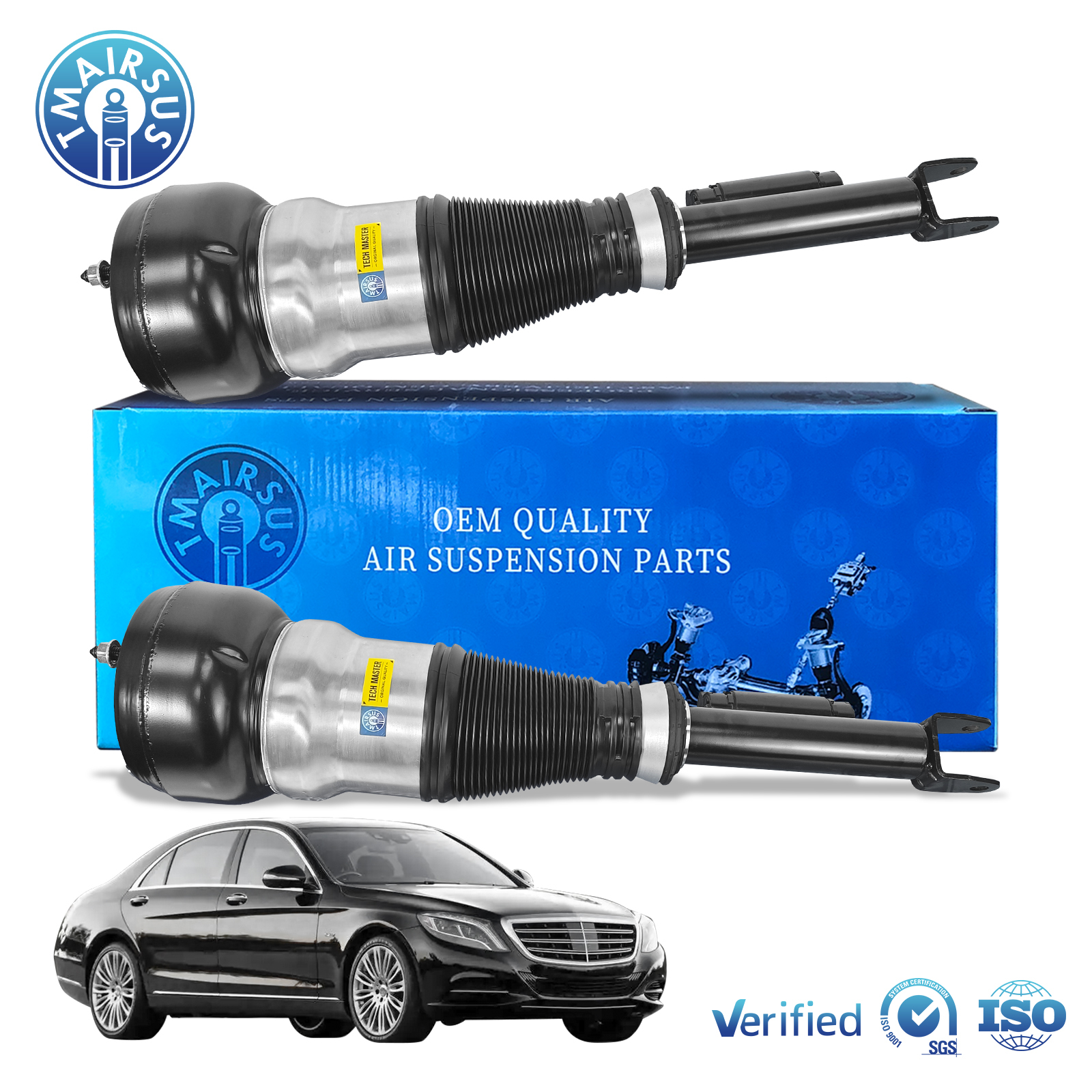 Suspension Air Suspension Shock For Mercedes-Benz W222 V222 X222 C217 ...